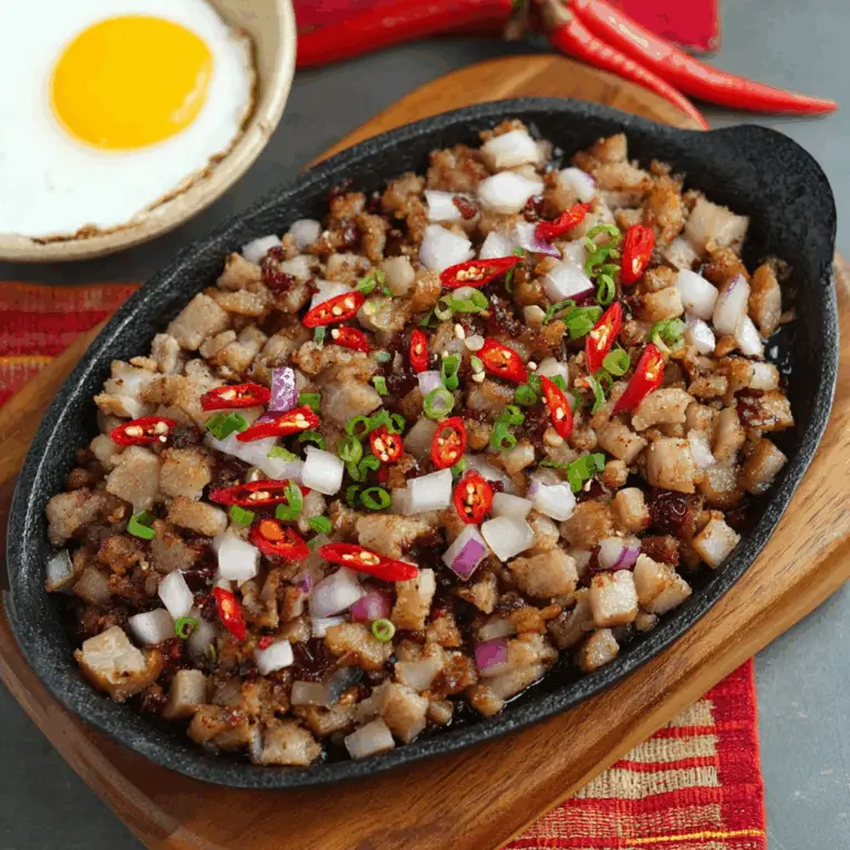 Crispy Pork Sisig
