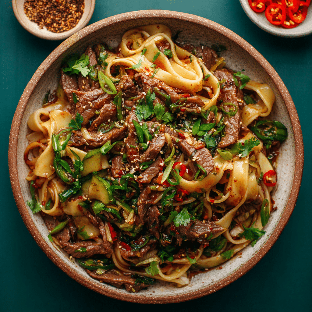 Cumin Lamb Noodles