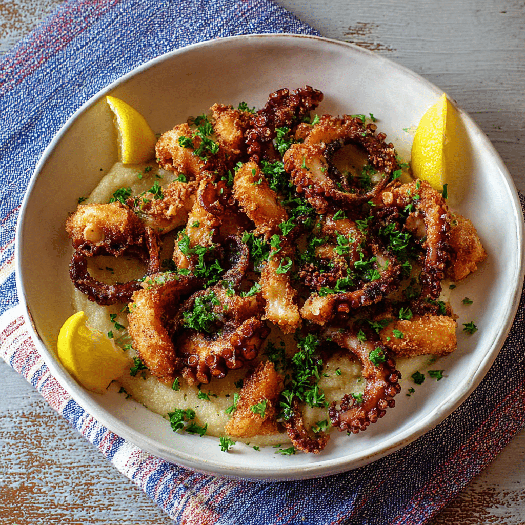 Fried Octopus