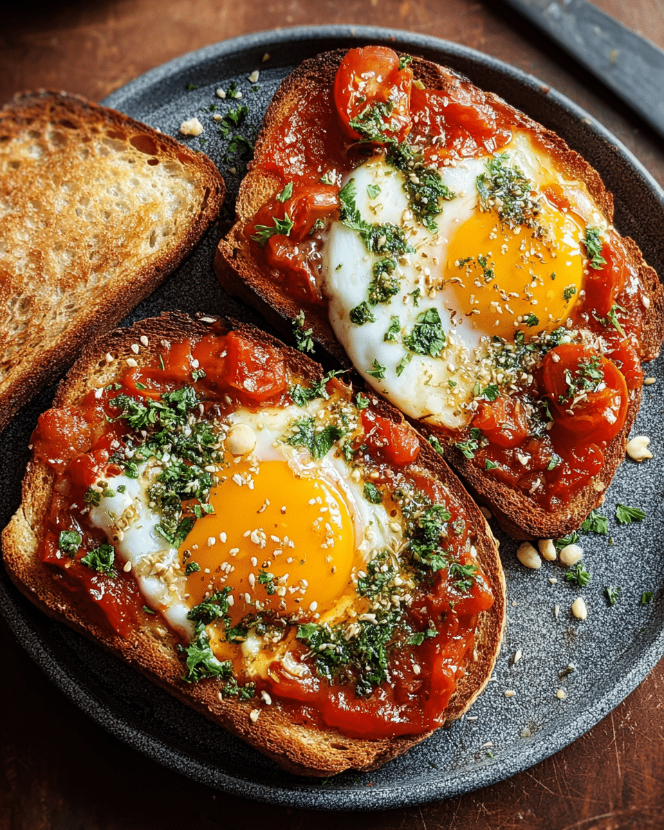 Shakshouka Toast