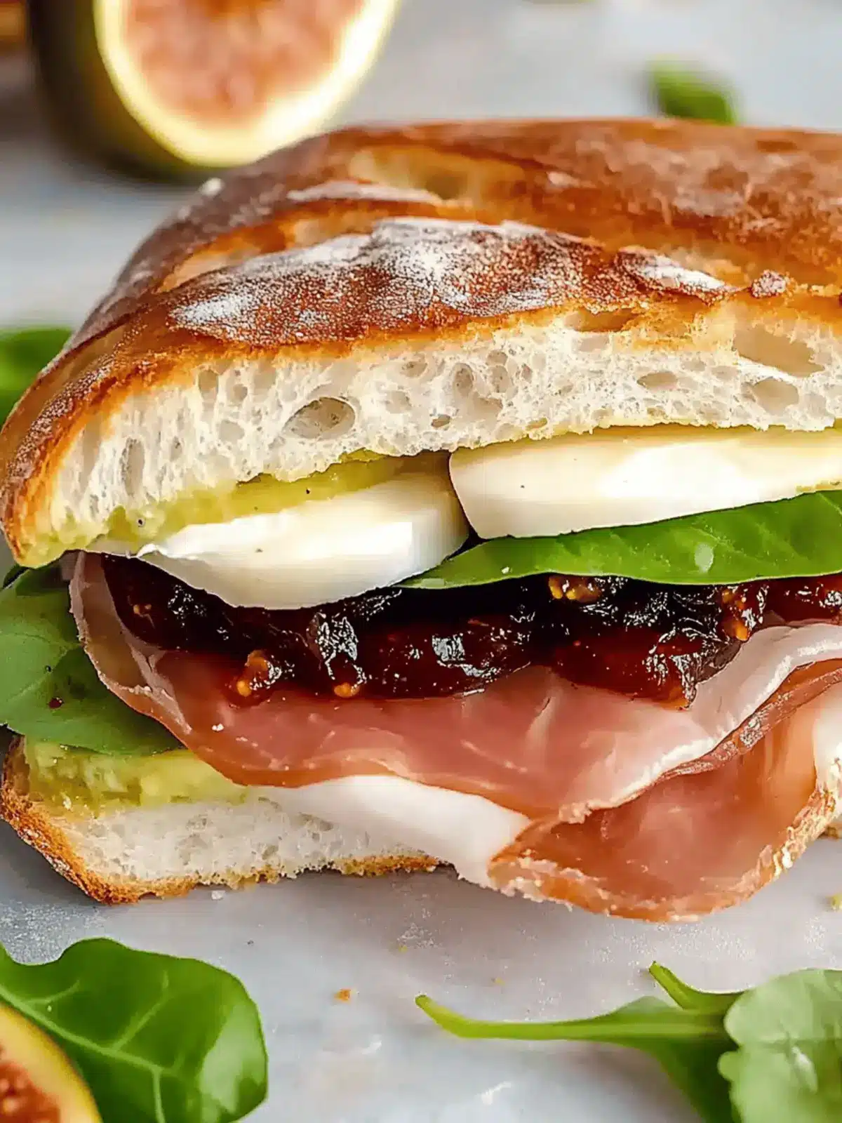 Irresistible Prosciutto Fig Jam Sandwich – A Delicious Delight