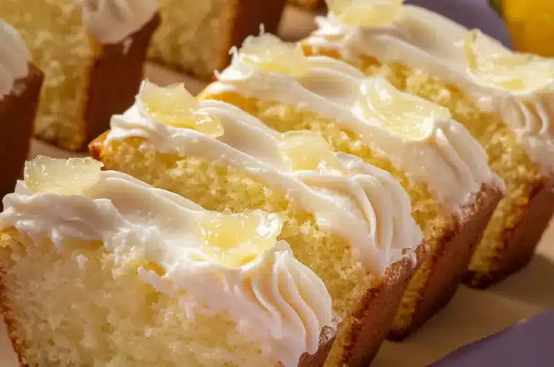 Ultimate Mini Lemon Drizzle Loaf Cakes for Delicious Snacking