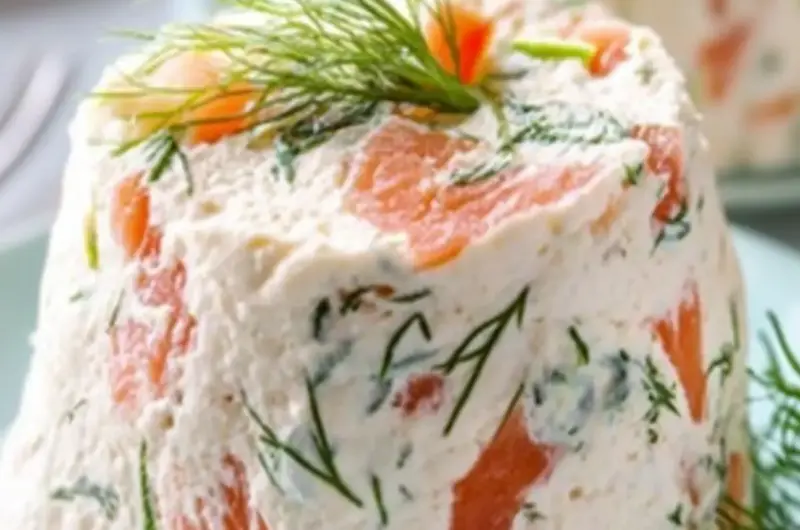 Delicious Salmon Mousse with Dill: Easy Appetizer Perfection