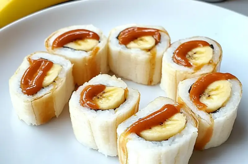 Irresistible Banana Sushi: An Easy Snack Delight