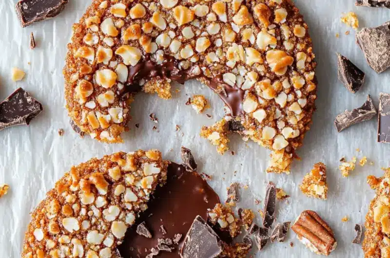Irresistible Lace Cookies with Chocolate to Satisfy Your Cravings