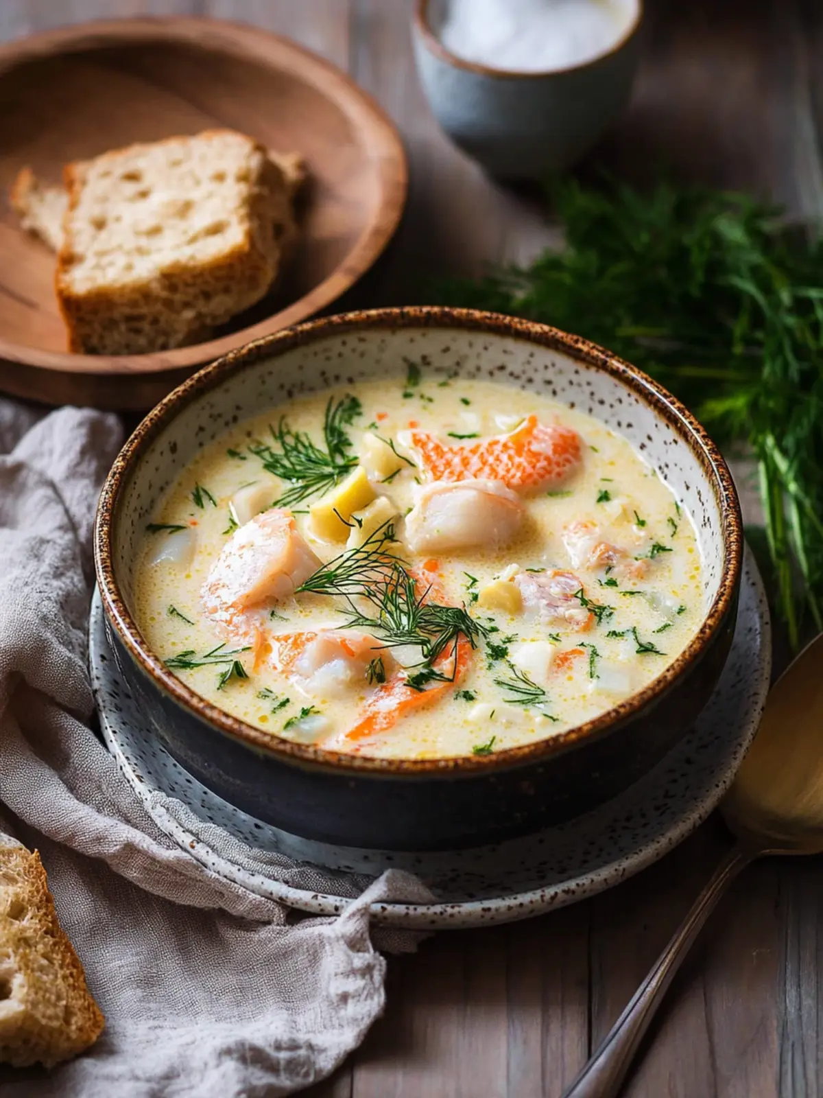 Creamy Norwegian Fish Soup: A Delicious Seafood Delight