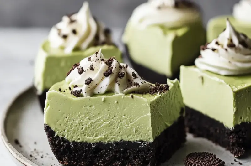 Irresistible Matcha Cheesecake with Oreo Crust Recipe