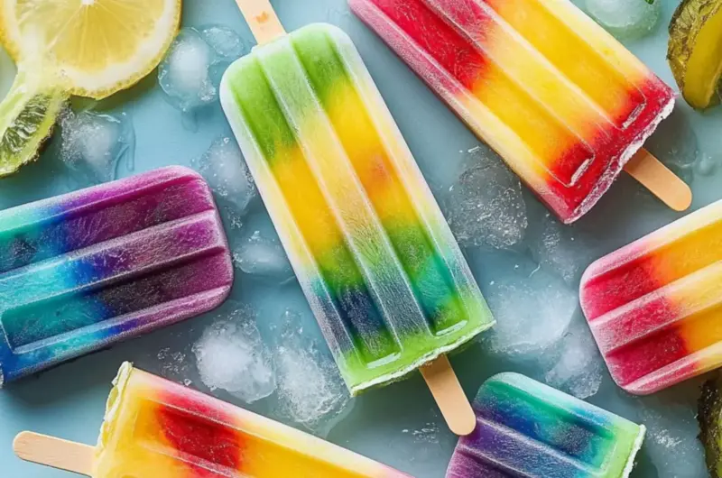 Irresistible Rainbow Popsicles for a Delicious Summer Treat