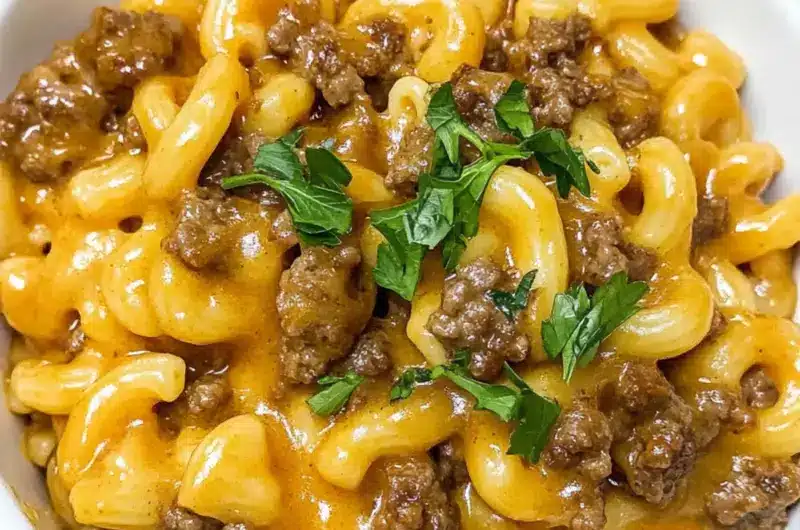 Irresistible Instant Pot Cheeseburger Macaroni in 25 Minutes