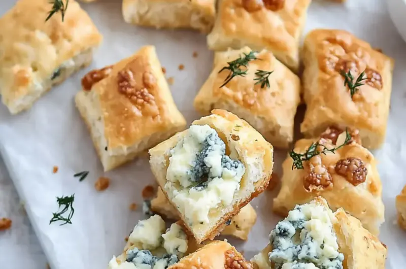 Irresistible Blue Cheese Bites for Your Next Cozy Gathering