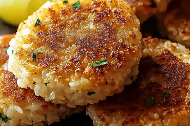 Irresistible Crispy Rice Patties for a Delicious Snack