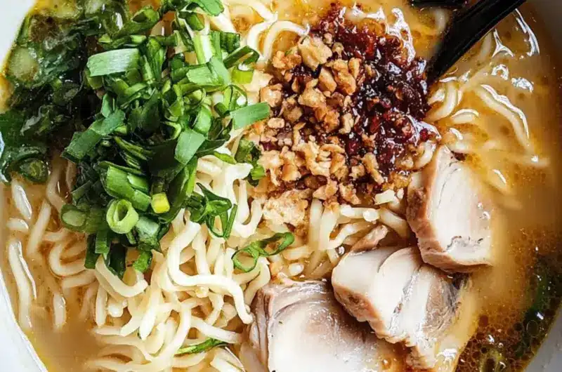 Irresistible Japanese Tan Tan Ramen for a Delicious Dinner
